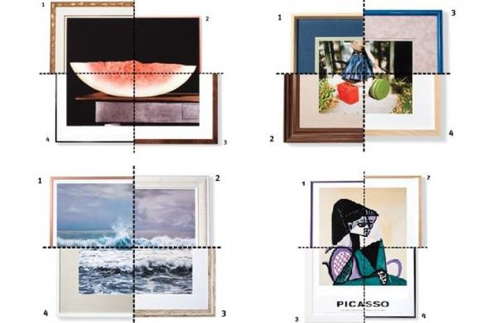 Trik Memilih Pigura yang Tepat - iDEA