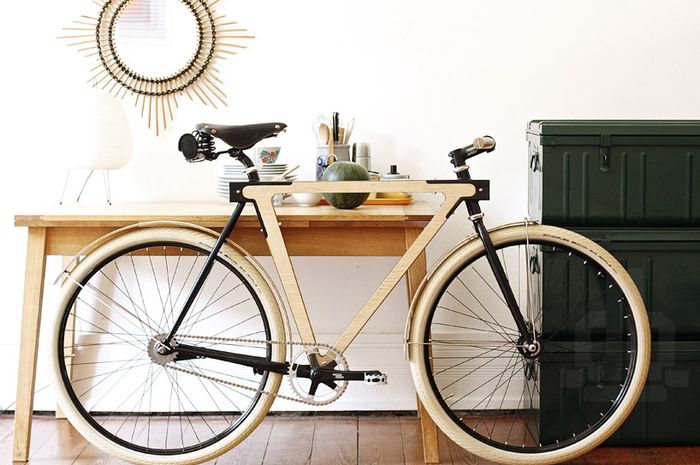 Sepeda Dari "kayu - iDEA