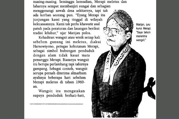 Misteri Penghuni Keraton Merapi (1): Wajib Menyapa 'Kula Nuwun Eyang ...