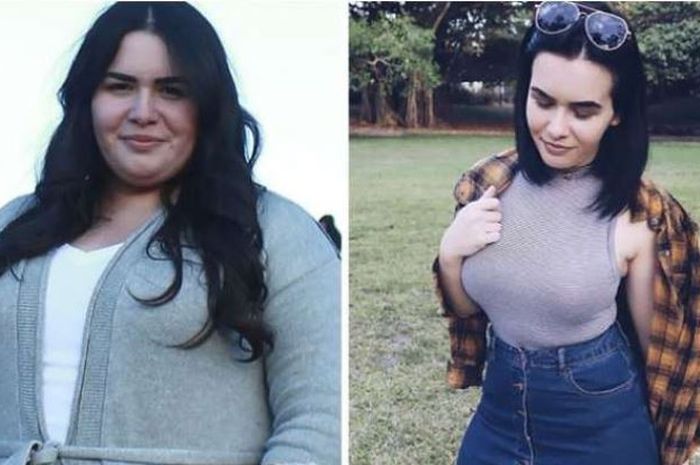 7 Transformasi Wanita Gendut yang Menjadi Seksi, Bikin Para Pria Ingin ...