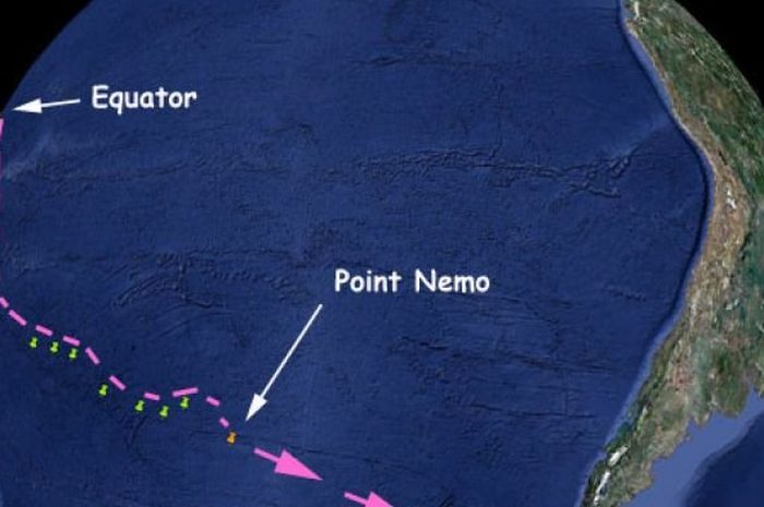 Inilah Point Nemo, Tempat Paling Terpencil di Bumi yang Sangat Jauh ...