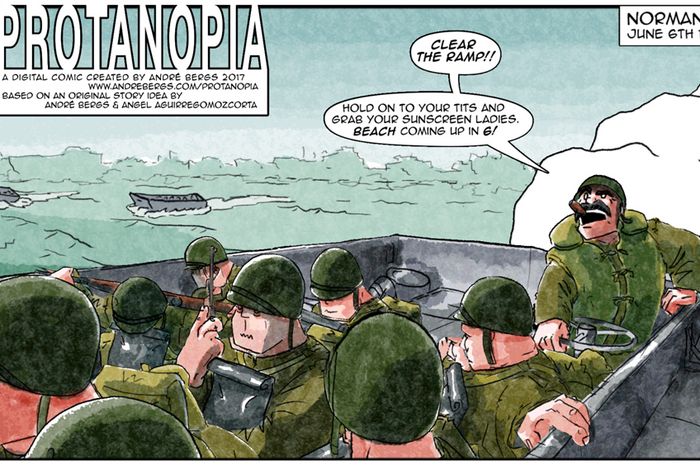 Protanopia, Komik Digital yang Lebih Hidup dan Animasi Unik - MakeMac