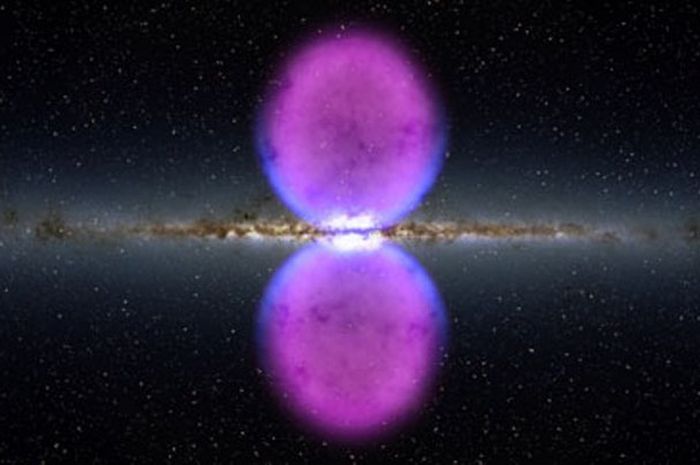 Gelembung sinar gamma ditemukan di pusat galaksi - National Geographic