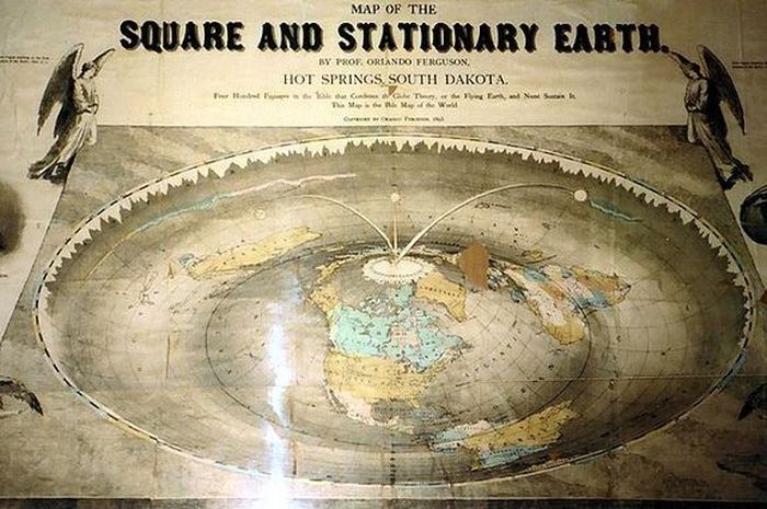 Ada Peta Bumi Datar - National Geographic