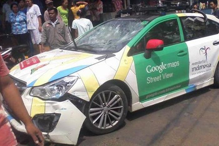 Mobil Street View Tabrak Angkot di Bogor, Google Minta Maaf - National ...