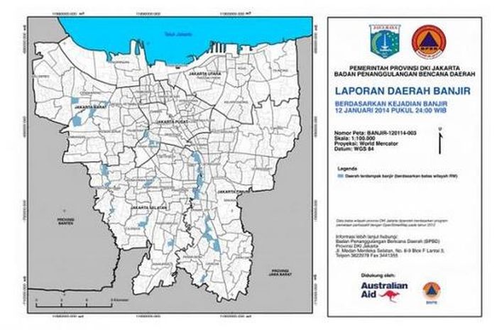 Pantau Banjir Jakarta Lewat Peta Digital - National Geographic