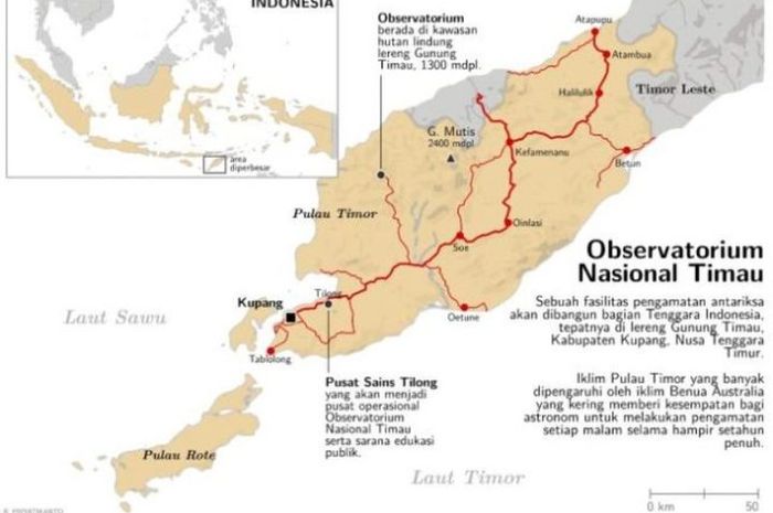 Observatorium Nasional Timau, Pengawas Langit dari Timor - National ...