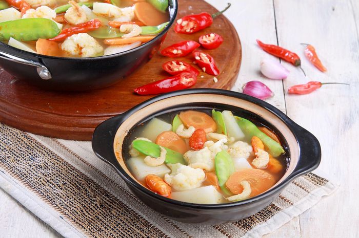 25 Menit Saja Membuat Tom Yam Sayuran yang Sedap! - Nova