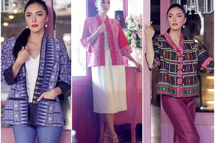 Motif Blazer Wanita Ala Tenun Sipirok / Batik Dan Tenun Model Pakaian ...
