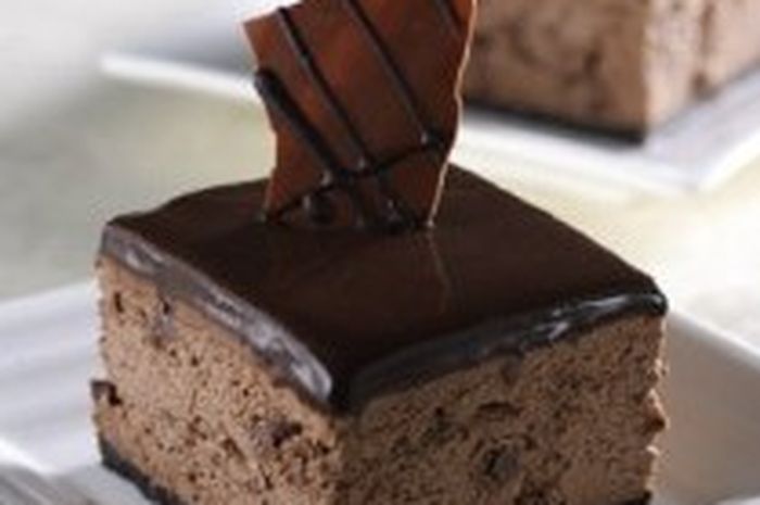DOUBLE CHOCOLATE CHEESE CAKE - Sajian Sedap