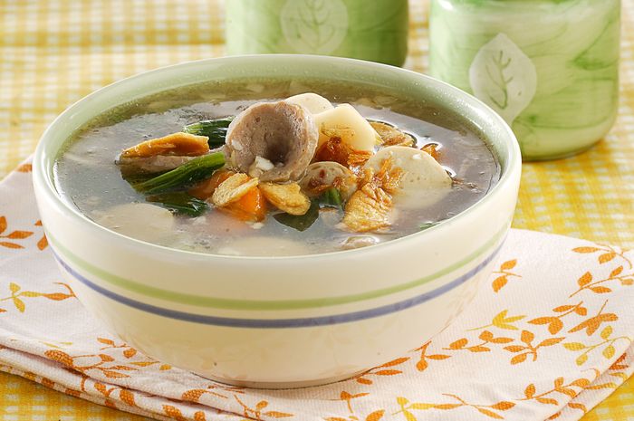 Resep Sup Bakso Campur Berkuah Segar Ini Cocok Anda Coba Sekarang Juga ...