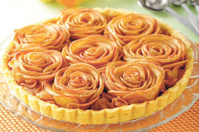 Cantiknya Antaran Pai Apel Rose di Hari Raya, Bisa Dibuat Dengan Resep ...
