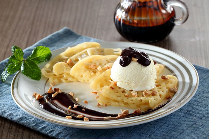 Ingin Menu Sarapan yang Pasti Disukai Anak? Roti Jala Cokelat Ini ...