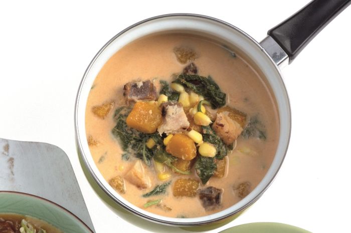 Gulai Labu Parang, Perpaduan Kuah Santan, Labu dan Ikan Asin Jambal ...