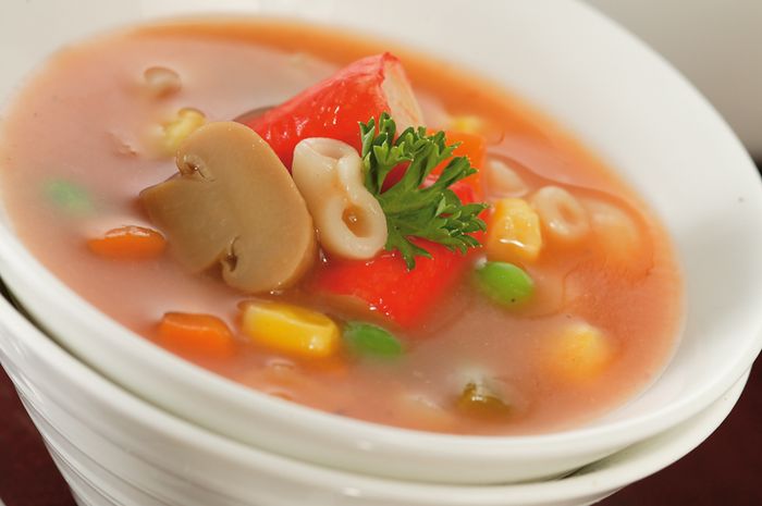 Sup Pasta Dengan Crab Stick, Sup Nikmat yang Super Lengkap Isiannya ...