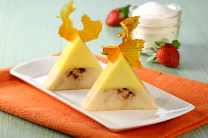 Membuat Puding Busa Krim Karamel yang Manis dan Lembut dengan Step by ... Membuat Puding Busa Krim Karamel yang Manis dan Lembut dengan Step by ...