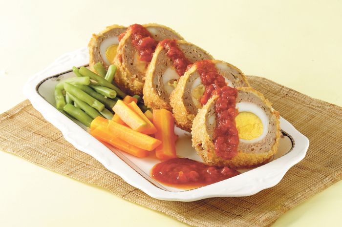 Rolade Daging Telur Ini Tak Hanya Tampil Cantik, Rasanya Juga Sedap ...