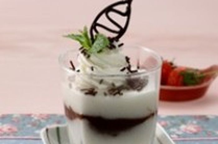 PUDING SINGKONG LAPIS COKELAT - Sajian Sedap