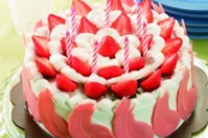 STROBERI FRUIT CAKE - Sajian Sedap