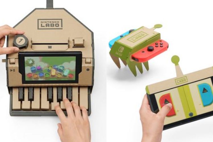 Nintendo Labo, Game Kreatif Hasil Kombinasi Kardus dan Switch - Page all