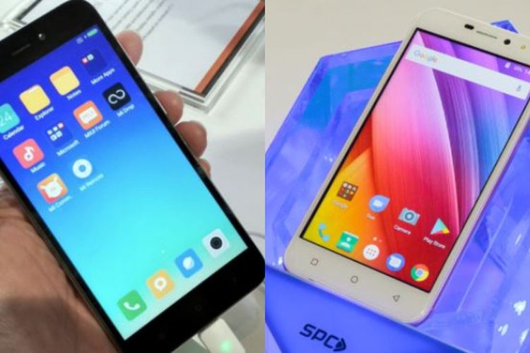 Xiaomi Redmi 5A dan SPC L53, Hape Murah Rp 899 Ribu Ini Bagus Mana?