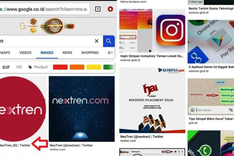 Cari Gambar di Google Kini Bisa Intip Judul Halaman Web Sekaligus