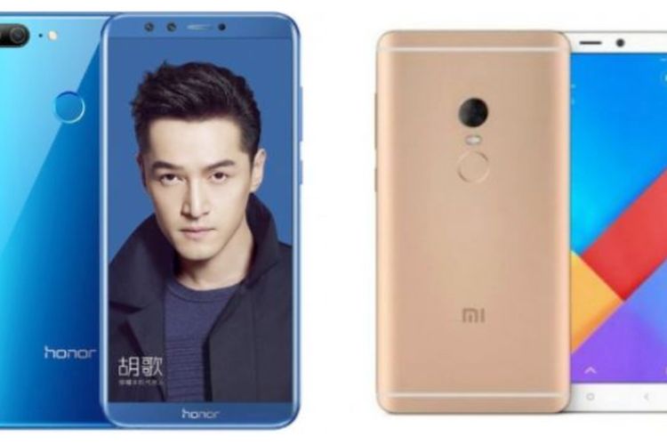 Perbandingan Honor 9 Lite dan Xiaomi Redmi Note 5, Bagus Mana?