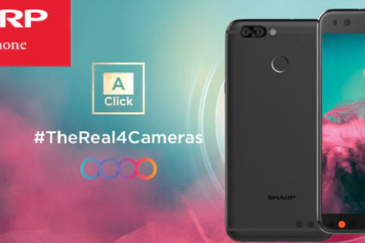 Sharp A Click, Hape Jepang 4 Kamera Rp 3 juta Dijual di Indonesia ...