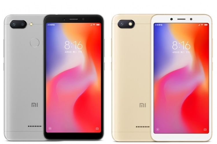 Xiaomi Redmi 6 dan Redmi 6A Resmi di Indonesia, Harganya Rp 1 Jutaan