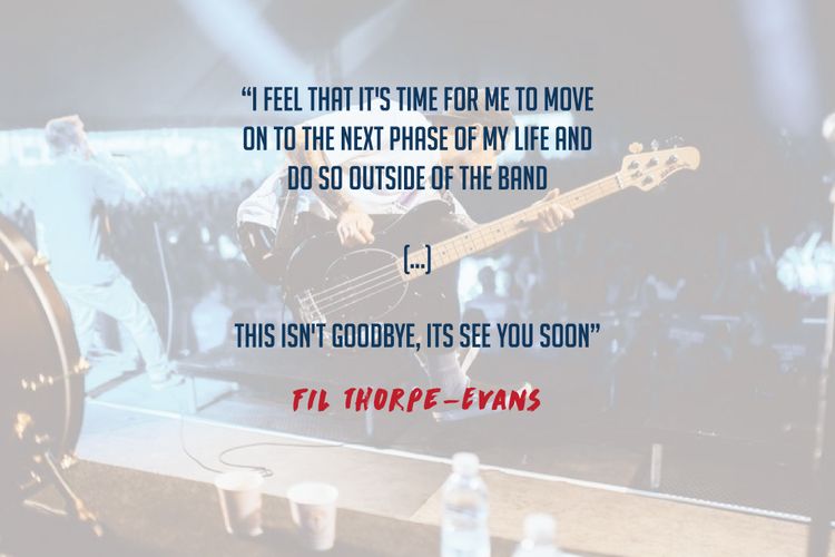 Ini Surat Perpisahan Fil Thorpe-Evans dengan Neck Deep, Inspiratif!