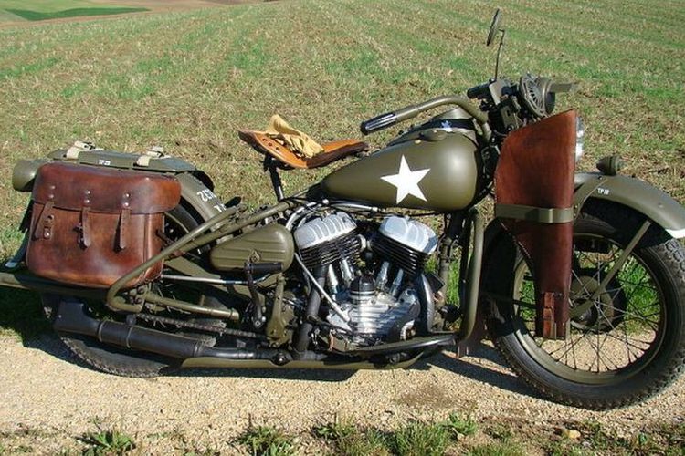 Ini Dia Sejarah Harley Davidson WLA, Motor Perang yang Jadi Idaman - Page 0