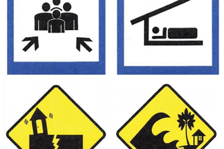 Berbagai Rambu dan Papan Informasi Bencana yang Mesti Dipahami