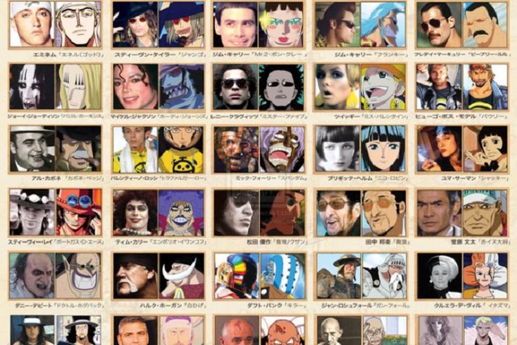 20 Karakter One Piece Ini Ternyata Terinspirasi dari Sosok Asli di ...