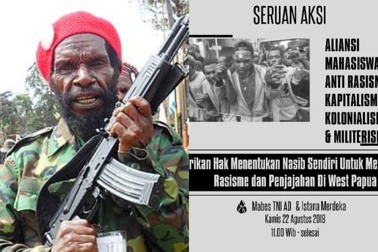 Dari Papua Merembet ke Jakarta, Pimpinan OPM Goliath Tabuni Ajak Kepung ...