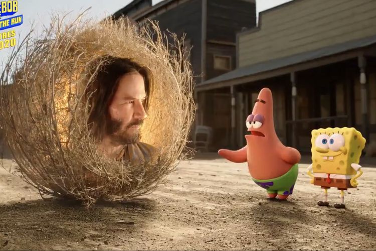 The SpongeBob Movie 2 Rilis Trailer, Keanu Reeves Kok Muncul di Situ ...