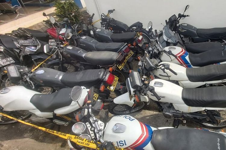 Harta Karun di Kantor Polisi, 12 Unit Motor Dilelang Murah STNK dan ...