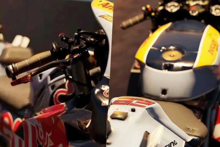 Livery Motor Ducati Marc Marquez Buat MotoGP 2024, Sponsornya Honda Banget