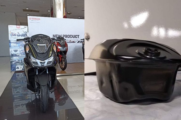 Modifikasi Motor Yamaha LEXi LX 155 Pasang Tangki Besar, Bikin Garansi ...