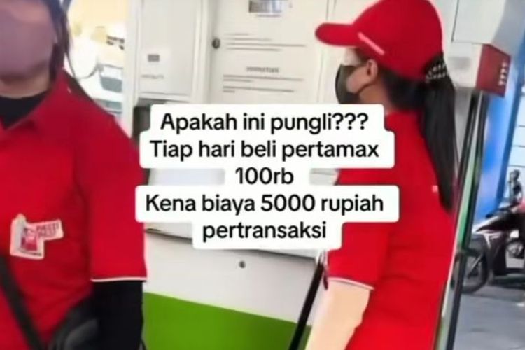 Kaget Beli Pertamax di SPBU Kena Biaya Admin Rp 5 Ribu Akhirnya Pihak Pertamina Memberi Penjelasan