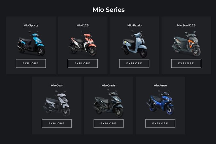 Unik di Filipina Yamaha Mio Sampai 7 Model Sampai Ada Versi Karburator