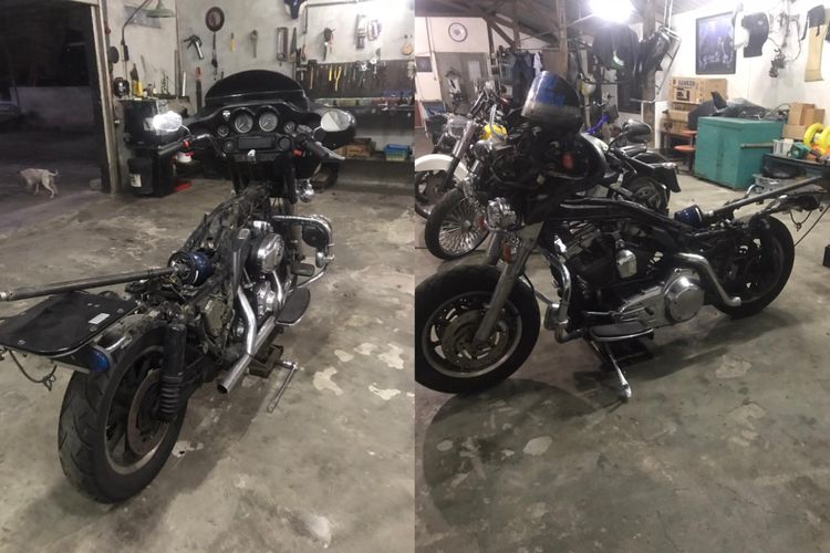 Moge Harley-Davidson Bekas Polisi Jadi Motor Murah Harga di Bawah ...