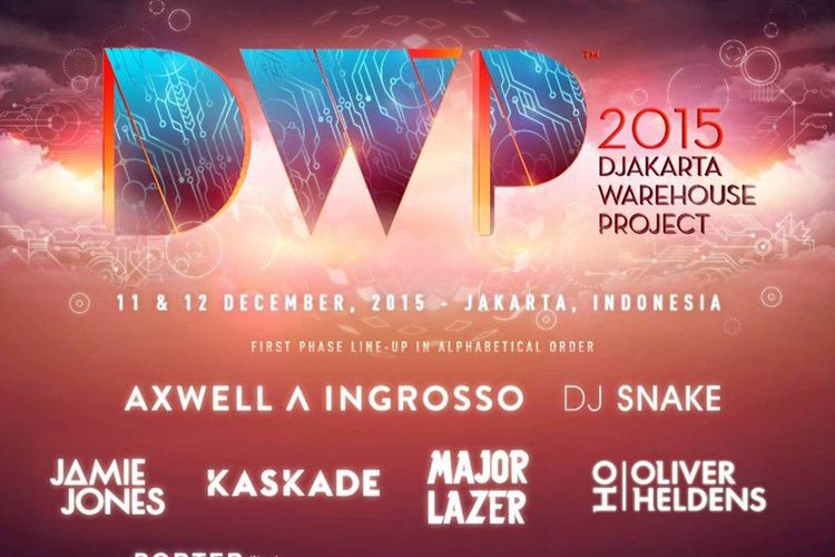 Ini Dia Jadwal Lengkap DWP 2015