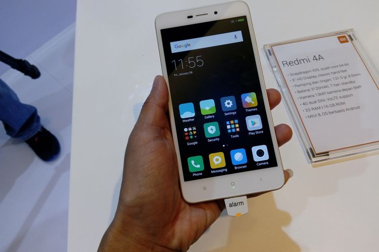 Wah, Ini Dia Penampakan Detail Redmi 4A, Smartphone Yang Diproduksi di ...