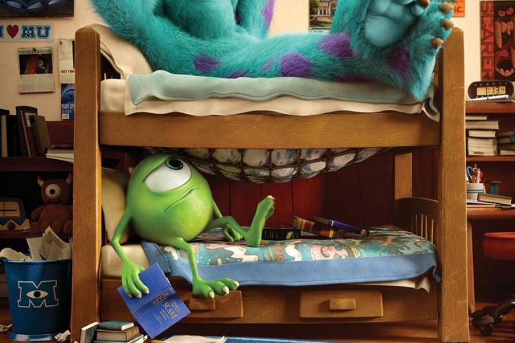 Mike dan Sully Kembali Sekolah di "Monsters University"
