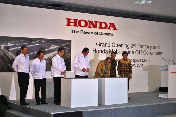 Honda Resmikan Pabrik Kedua di Indonesia