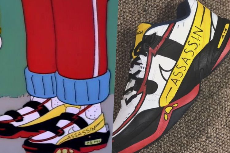 Sneakers 'Assassin' yang Ada di The Simpsons Kini Hadir di Dunia Nyata ...