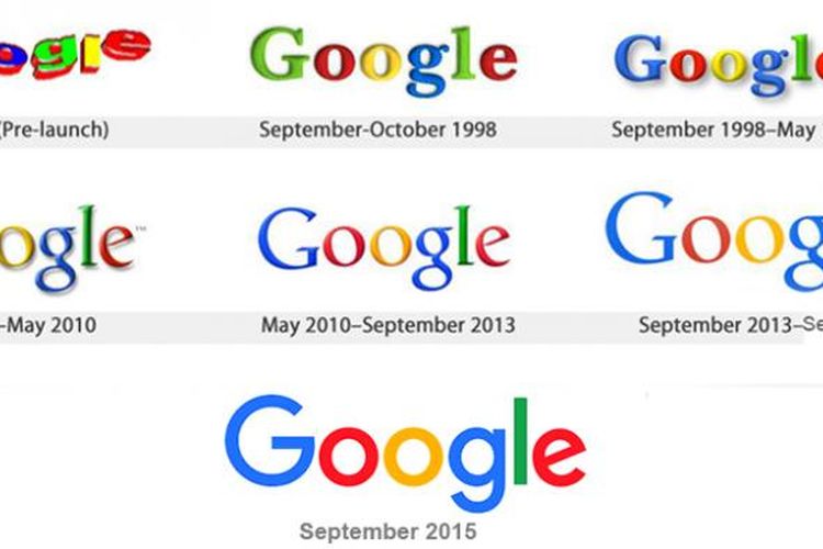 Berita Evolusi Logo Google Dulu Hingga Sekarang terbaru hari ini - Intisari