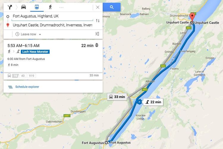 Berita Google Maps Tawarkan Naga Dan Loch Ness Sebagai Pilihan ...