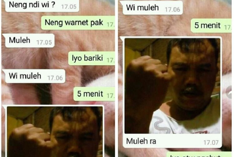 Chat Antara Anak dan Orang Tua Ini Kocak Banget, Ada yang Gaptek Hingga ... Chat Antara Anak dan Orang Tua Ini Kocak Banget, Ada yang Gaptek Hingga ...