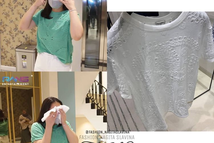 Pakai Kaos Bolong-Bolong, Siapa Sangka Baju Nagita Slavina Seharga 2 Digit, Bisa Beli Motor Cash ...